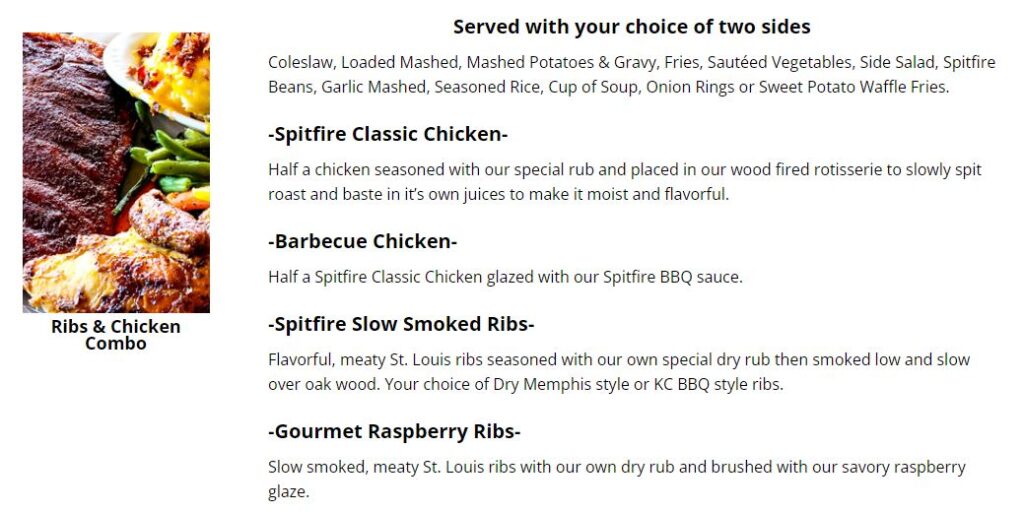 Spitfire Bar & Grill - Bluestem Media LLC - Web Design & SEO Agency